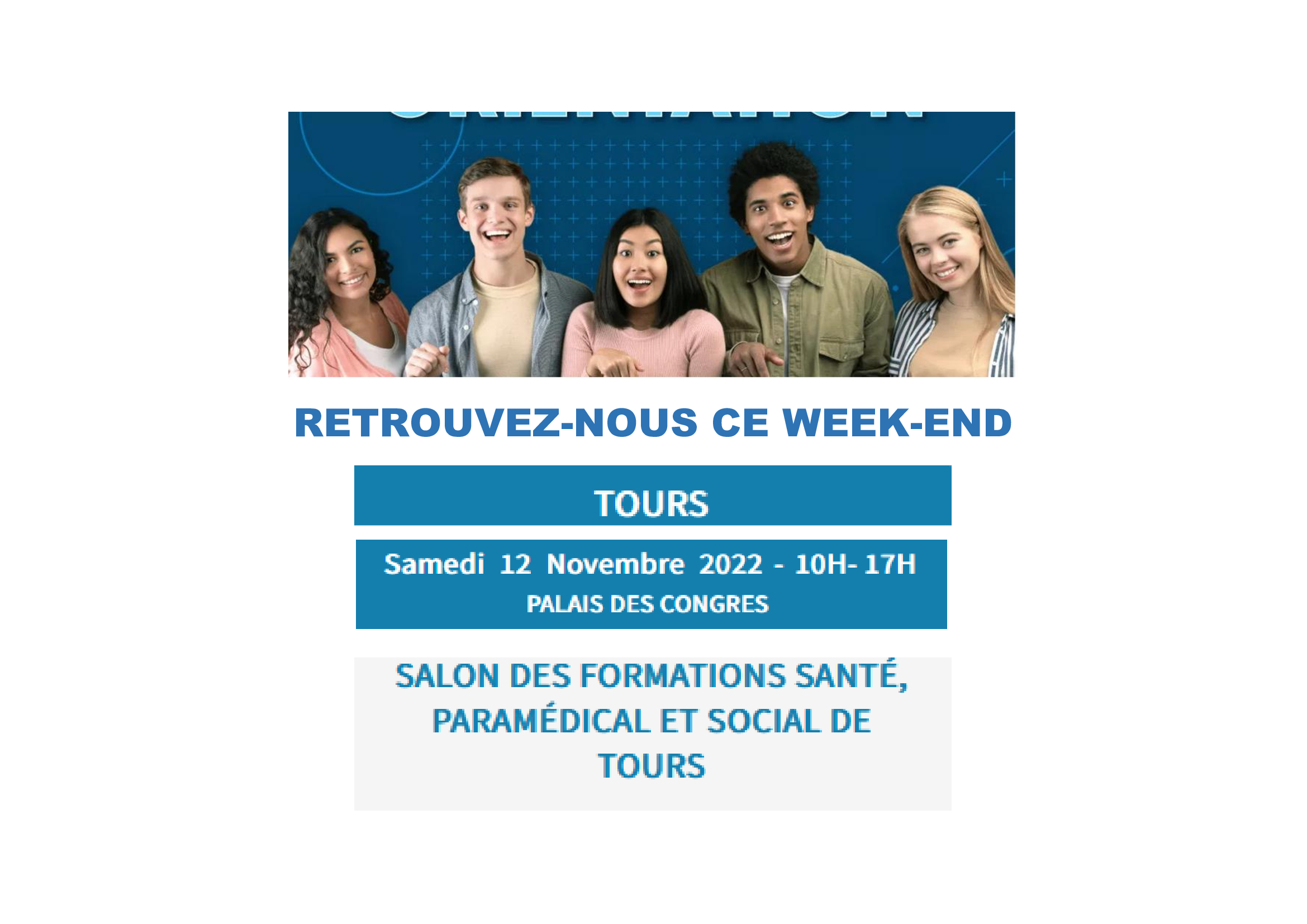 Salon STUDYRAMA à TOURS - 12 novembre 2022 - Concours - Sup
